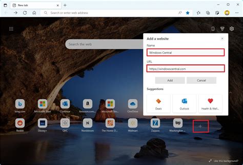 How To Customize New Tab Page On The New Microsoft Edge Windows Central