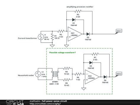 Mains Ac Current Sensing Switch Using Current Transformer 54 Off