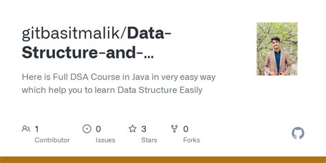 GitHub Gitbasitmalik Data Structure And Algorithms In Java Here Is Full DSA Course In Java In