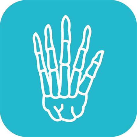 Premium Vector Metacarpals Icon Vector Image Can Be Used For Human
