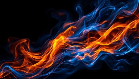 Free Dancing Flame Art Image Flame Fire Smoke Download At Stockcake