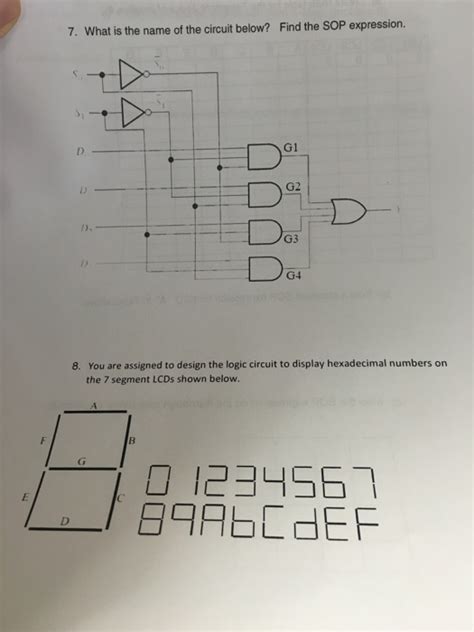 Solved What Is The Name Of The Circuit Below Find The SOP Chegg Com