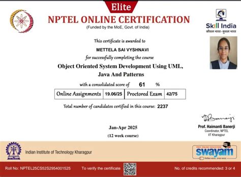 Nptel Java Uml Designpatterns Objectorienteddesign