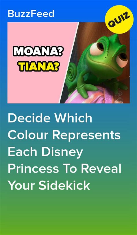 Decide Which Colour Represents Each Disney Princess And Well Reveal