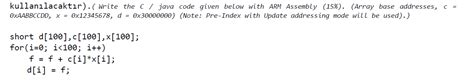 solved kullanılacaktır write the c java code given below