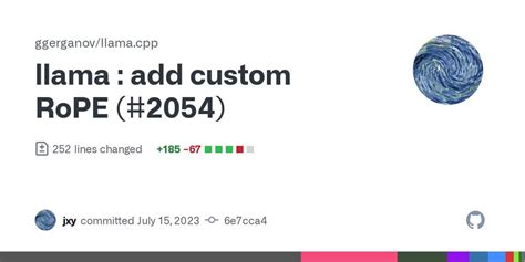 Llama Cpp Now Supports 8k Context Scaling After The Latest Merged Pull Request R Localllama