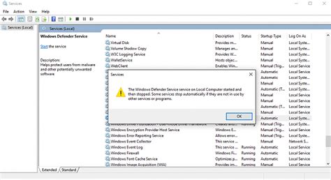 Cannot Start Windows Defender Error 0x800705b4 Solved Windows 10 Forums