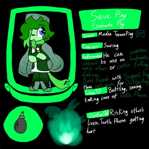 Save Pings Bio 🦸🎀💚 Fandom