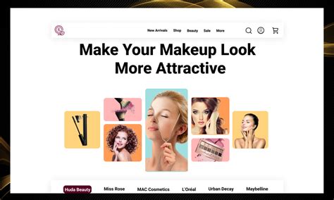 Makeup Website Design By Zamarrud On Dribbble
