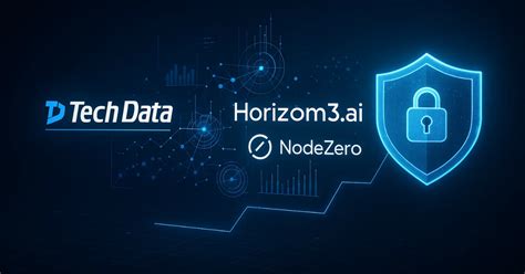 Tech Data And Horizon3ai Unite To Outsmart Cyber Threats With Nodezero