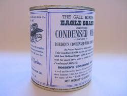 Ww1 Food Rations Labels Gail Borden Eagle Brand Condensed Milk 1900