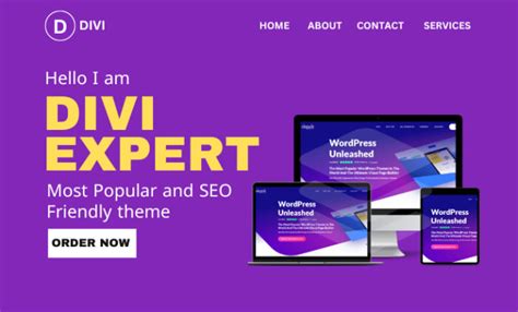 be divi expert for divi wordpress website divi theme or divi builder