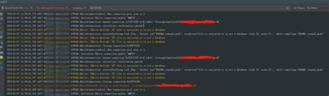 File Is Encrypted Or Is Not A Database Code 26 Errno 0 While Compiling Pragma Journal