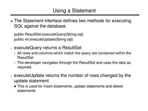 Ppt Jdbc Java Database Connectivity Powerpoint Presentation Free Download Id1750888
