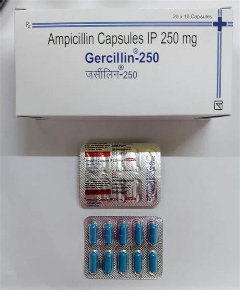 Ampicillin Capsules Ip At ₹ 88 Stripe Anti Bacterial Medication In Nagpur Id 2853349100691