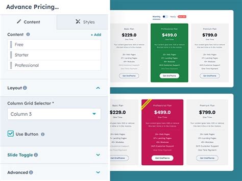 Advance Pricing Card Module By Oappsit