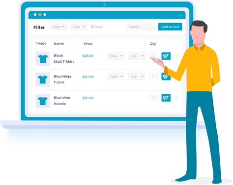 افزونه جدول محصولات ووکامرس Woocommerce Product Tables مارکت فرشمی