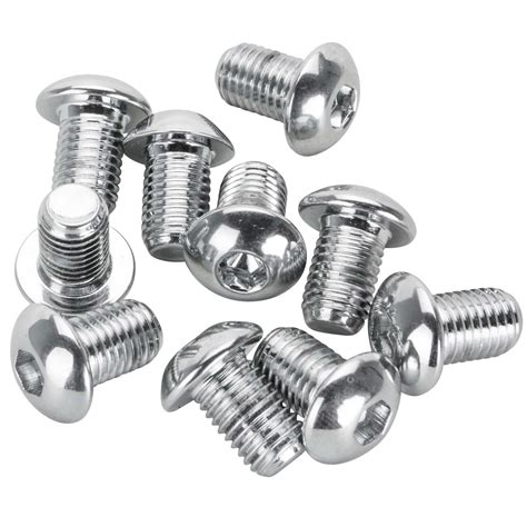 Colony Bhc 812 516 24 X 12 Length Chrome Button Head Allen Bolt 10