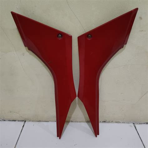Jual Cover Body Tengah Kanan Kiri Ninja Fi Injeksi Tutup Aki Bawah Jok Merah Se Original