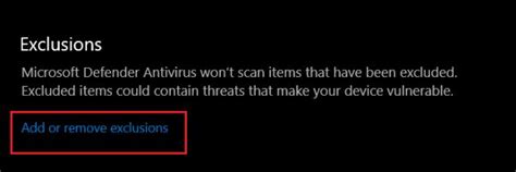 How To Exclude Files And Folders From Windows Defender Beebom