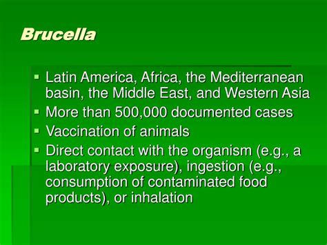 Ppt Brucella Powerpoint Presentation Free Download Id3813593