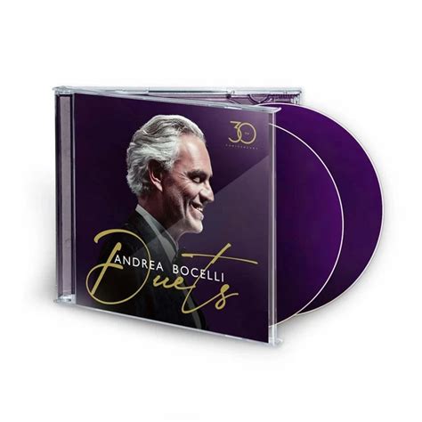 Andrea Bocelli Andrea Bocelli Duets 30th Anniversary Cd Album Eur