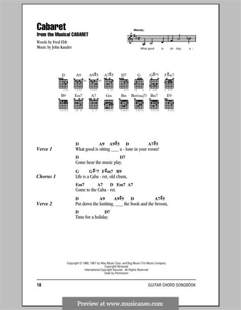 Cabaret Liza Minnelli By J Kander Sheet Music On Musicaneo