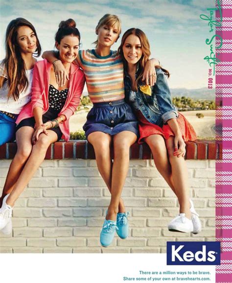 Taylor Swift For Keds Bravehearts Campaign 2014