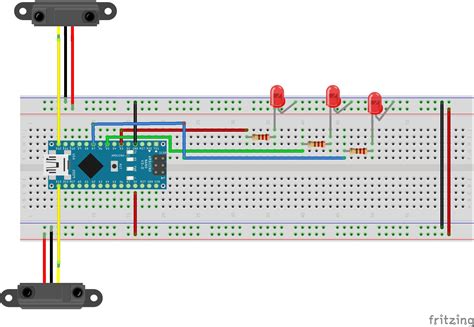 Programme 2 capteurs 3 LEDs Français Arduino Forum