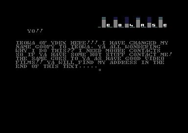 CSDb Contact Ydex By Ydex CSDb Contact Ydex By Ydex