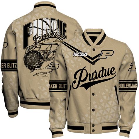 Purdue Boilermakers Ncaa Basketball Boilermaker Blitz 3d Unisex Varsit