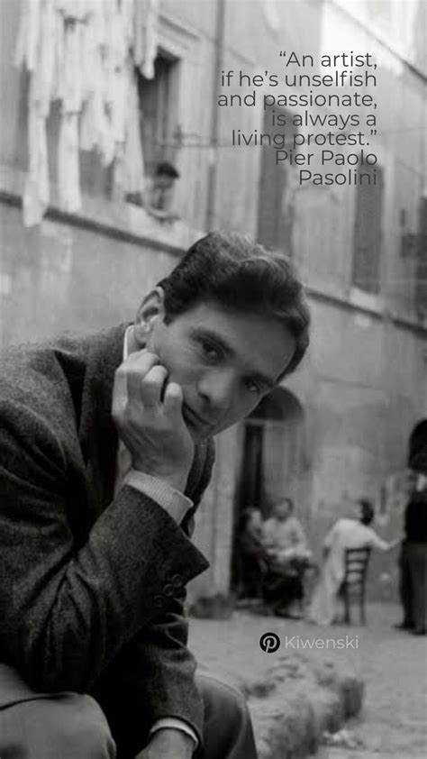 Pier Paolo Pasolini Writer Director Actor Herbert List Pier Writer