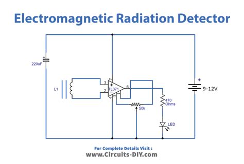 Simple Electromagnetic Radiation Detector Using Tl071