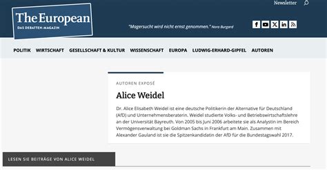 Jenseits Der Brandmauer Kulturstaatsminister Weimer Und Seine Autorin Alice Weidel