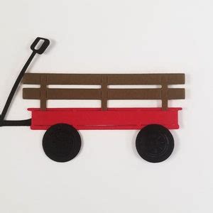 Wagon Die Cuts Etsy