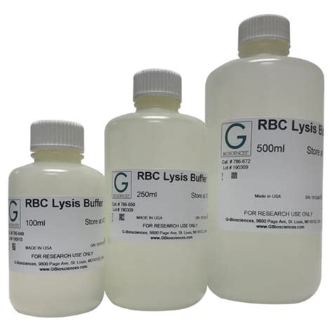 Red Blood Cell Lysis Buffer RBC Lysis Buffer Sterile