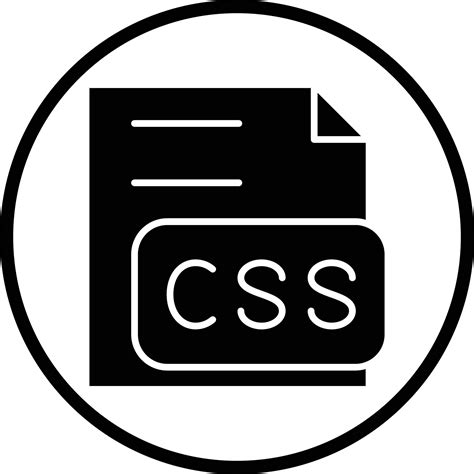 CSS File Vector Icon Design Vector Art At Vecteezy