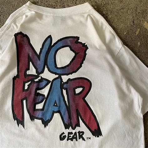 90s〜 No Fear Gear T Shirt Whatz Up