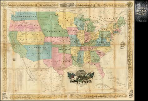 Historical Maps Of The United States And North America Vivid Maps