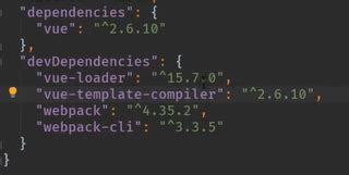 Vue Error Cannot Find Module Vue Loader Lib Plugin