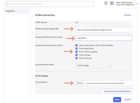Scim User Provisioning