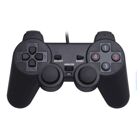 Usb Wired Pc Game Controller Gamepad Double Vibration Joystick Game Pad