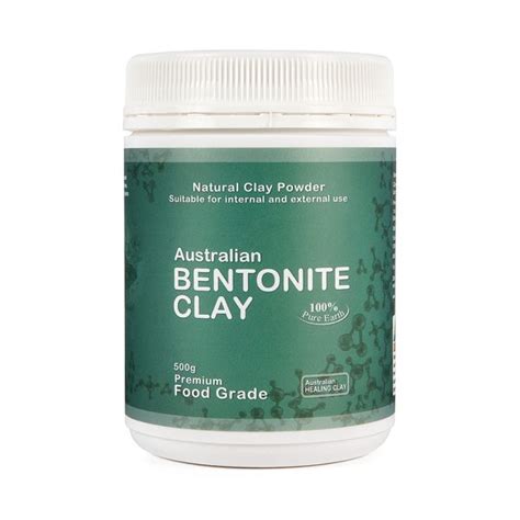 Australian Healing Clay Bentonite Clay Powder 500g The Eco Mermaid