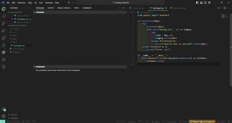 keshav singh on linkedin cybersecurity python internship keylogger