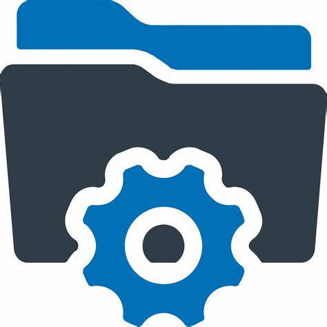 Folder Setting Config Configuration Folder Setting Settings Gear Icon Download On Iconfinder