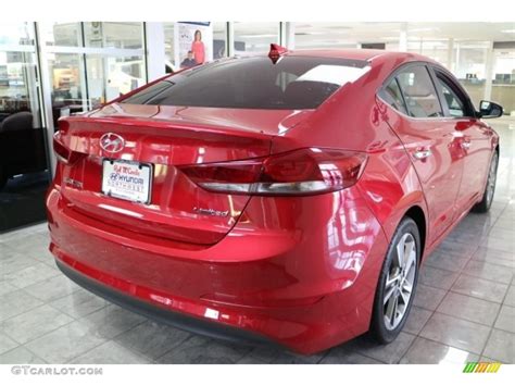 2017 Red Hyundai Elantra Limited 114442877 Photo 4