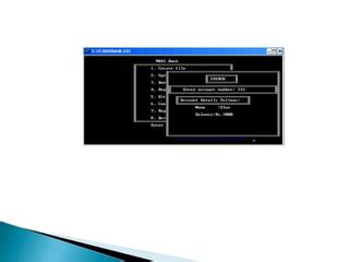 Bank Management System With Java PPT Programming Languages Computing