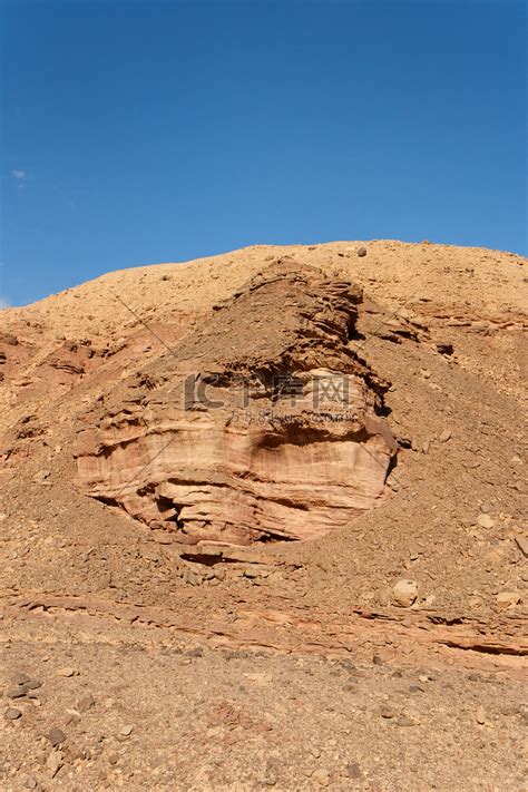 石头沙漠中风景秀丽的风化岩石高清摄影大图 千库网