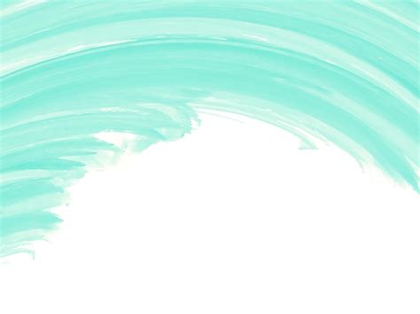 추상 부드러운 녹색 수채화 브러시 스트로크 디자인 배경 무료 벡터