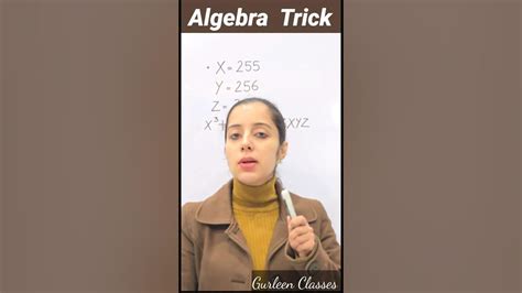 Algebra Trick Part 2 Ytshorts Algebra Algebratricks